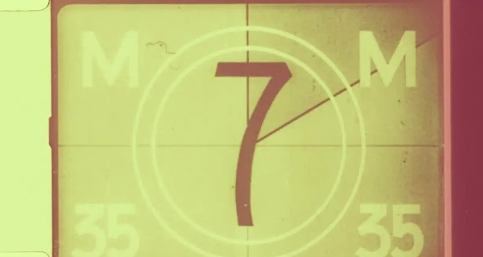 فوتیج شمارش معکوس در فیلم های قدیمی 37630 Old Film Effect With ...